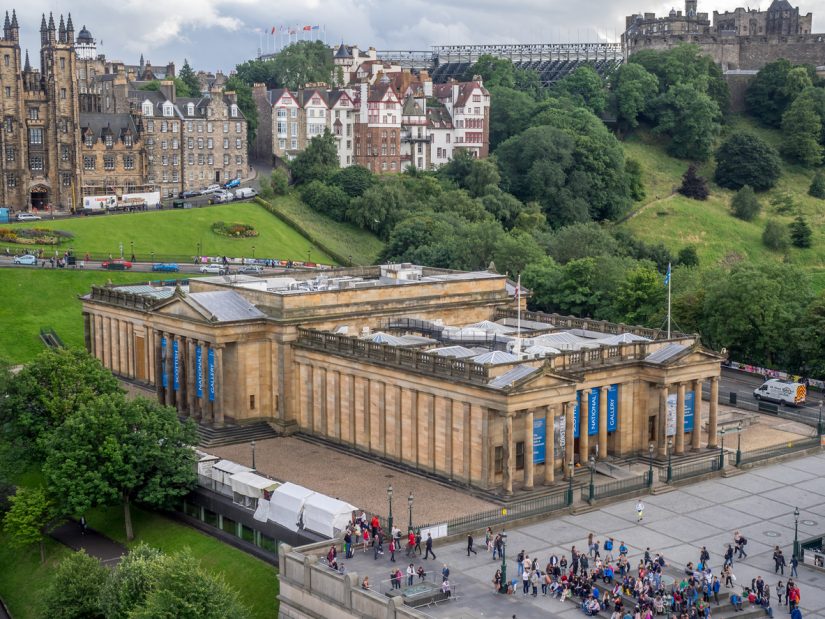 The Edinburgh Art Lovers Guide: Galleries, Dundas Street & Sculptures
