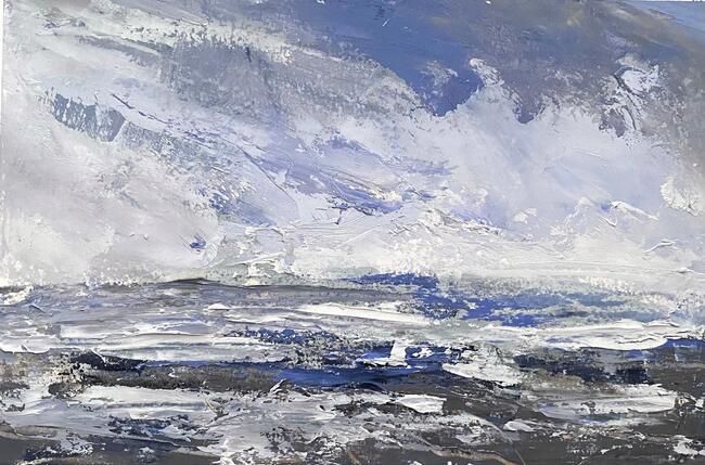 Tips for oil painting on paper (and the best paper to use)